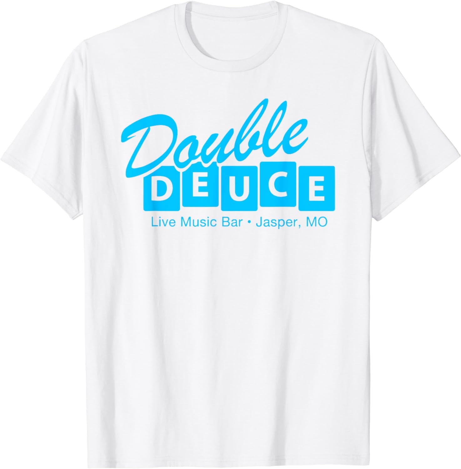 Double Deuce Funny Retro Road Side Bar House T-Shirt - Walmart.com