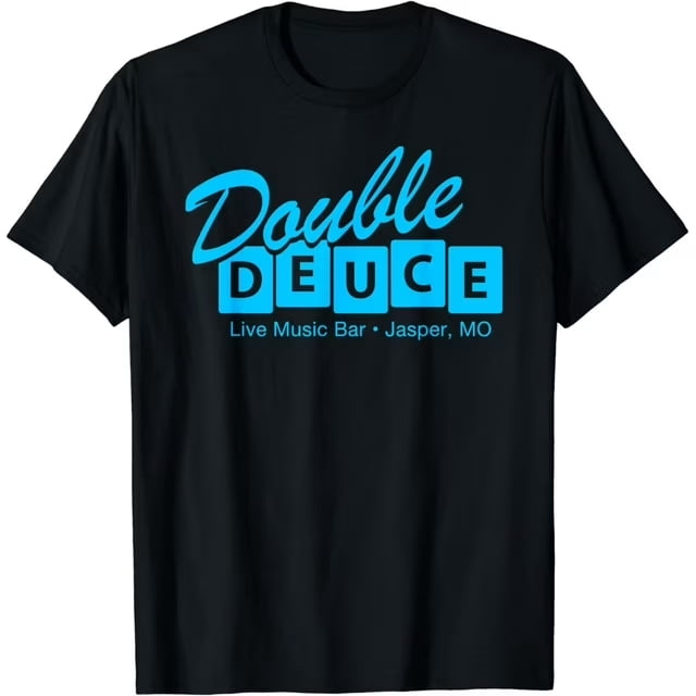 Double Deuce Funny Retro Road Side Bar House T-Shirt - Walmart.com