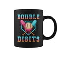 Double Digits Birthday Boy 10Th Baseball Drip Birthday Party Coffee ...