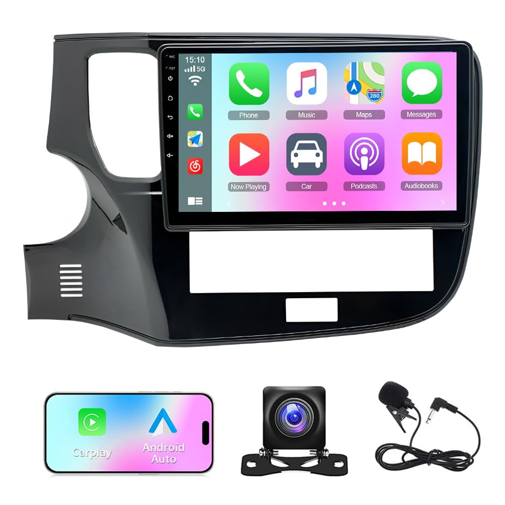 Double Din Android 13 Car Stereo Radio for Mitsubishi Outlander 2020 ...
