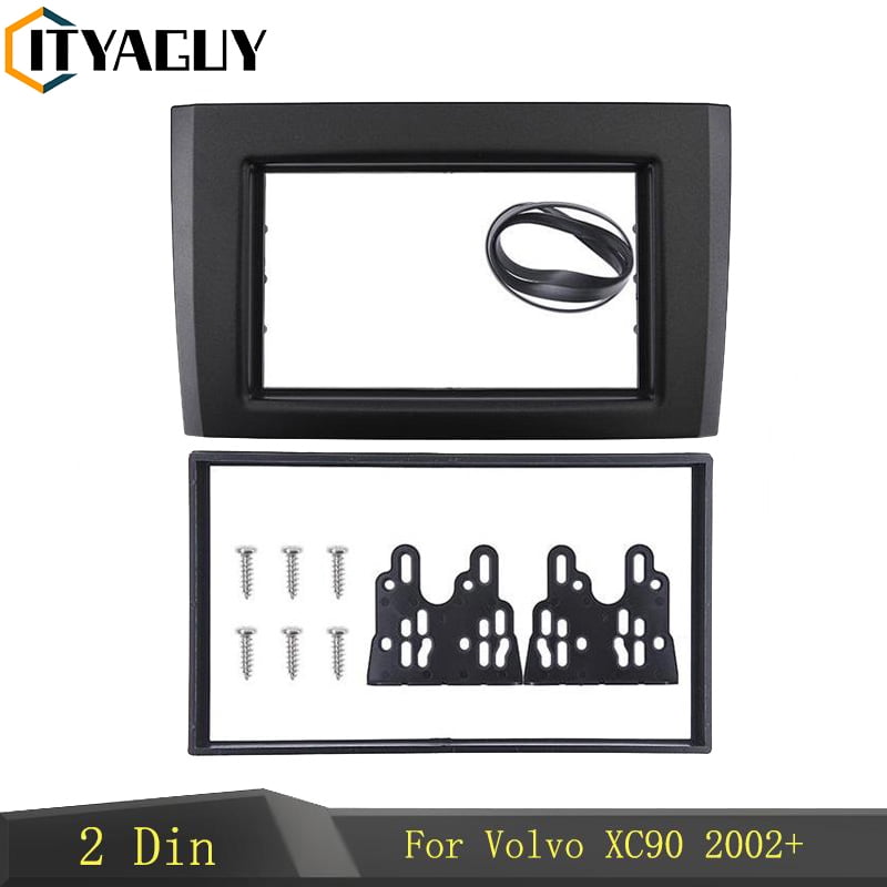 Double Din Car Radio Fascia For Volvo XC90 2002+ Dash Installation ...