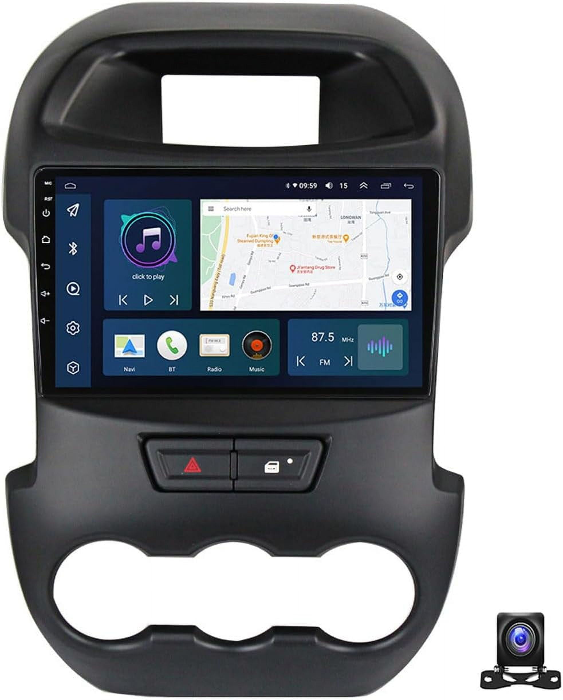 Double Din Car Stereo in-Dash Navigation Player for Ford Ranger 2011 ...