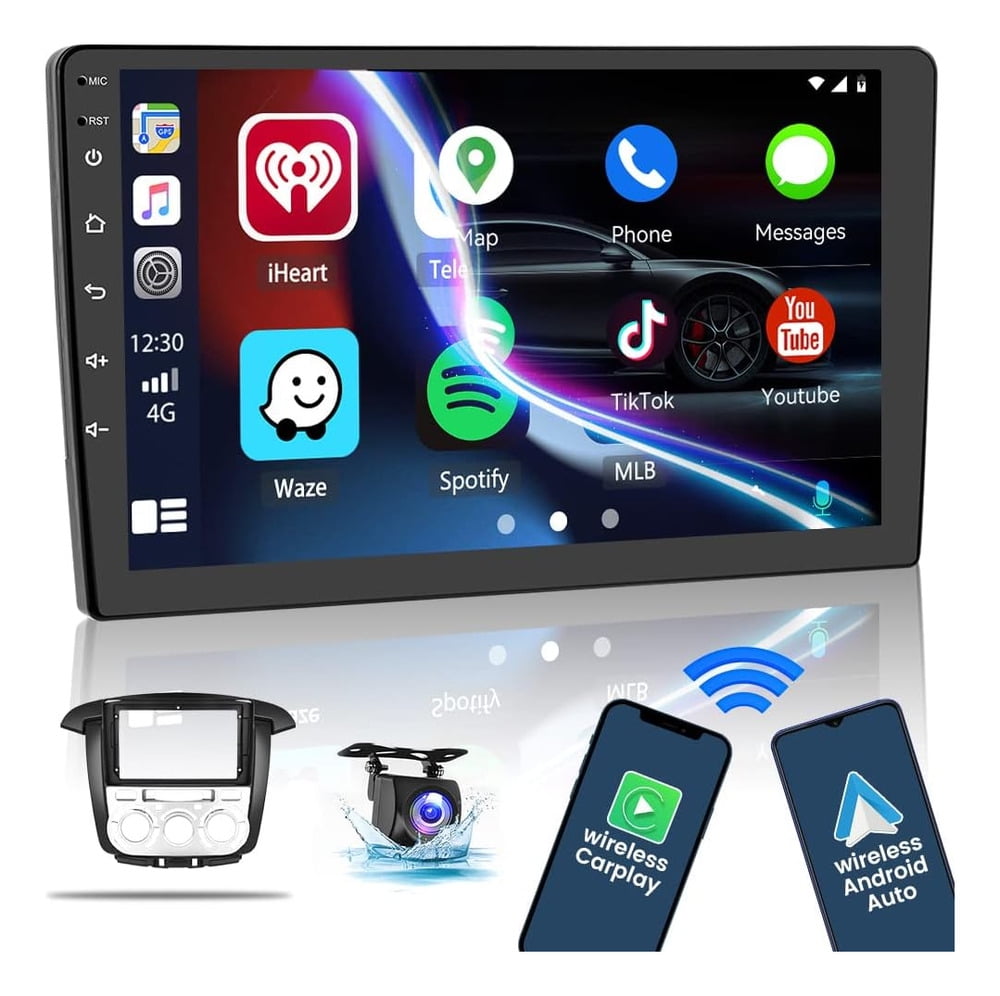 Torovo Car Radio Double Din Carplay Car Stereo Toyota Innoa 2011-2014 - Walmart.com