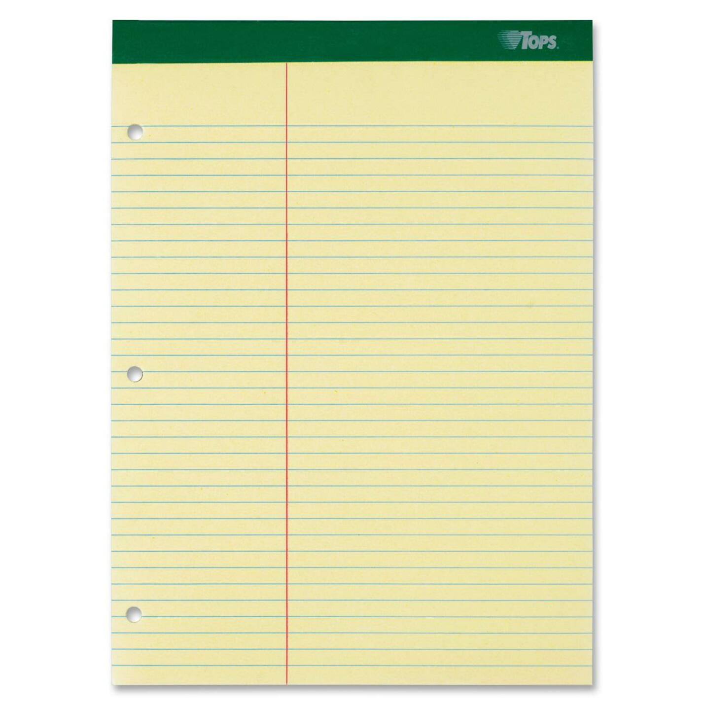 Double Docket Writing Tablet - Legal - Walmart.com