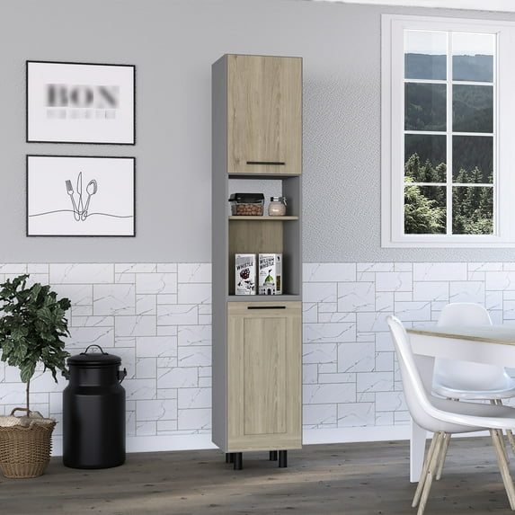 Double Door, Easy Assembly - Modern Kitchen Storage / Ideal for Kitchen ...