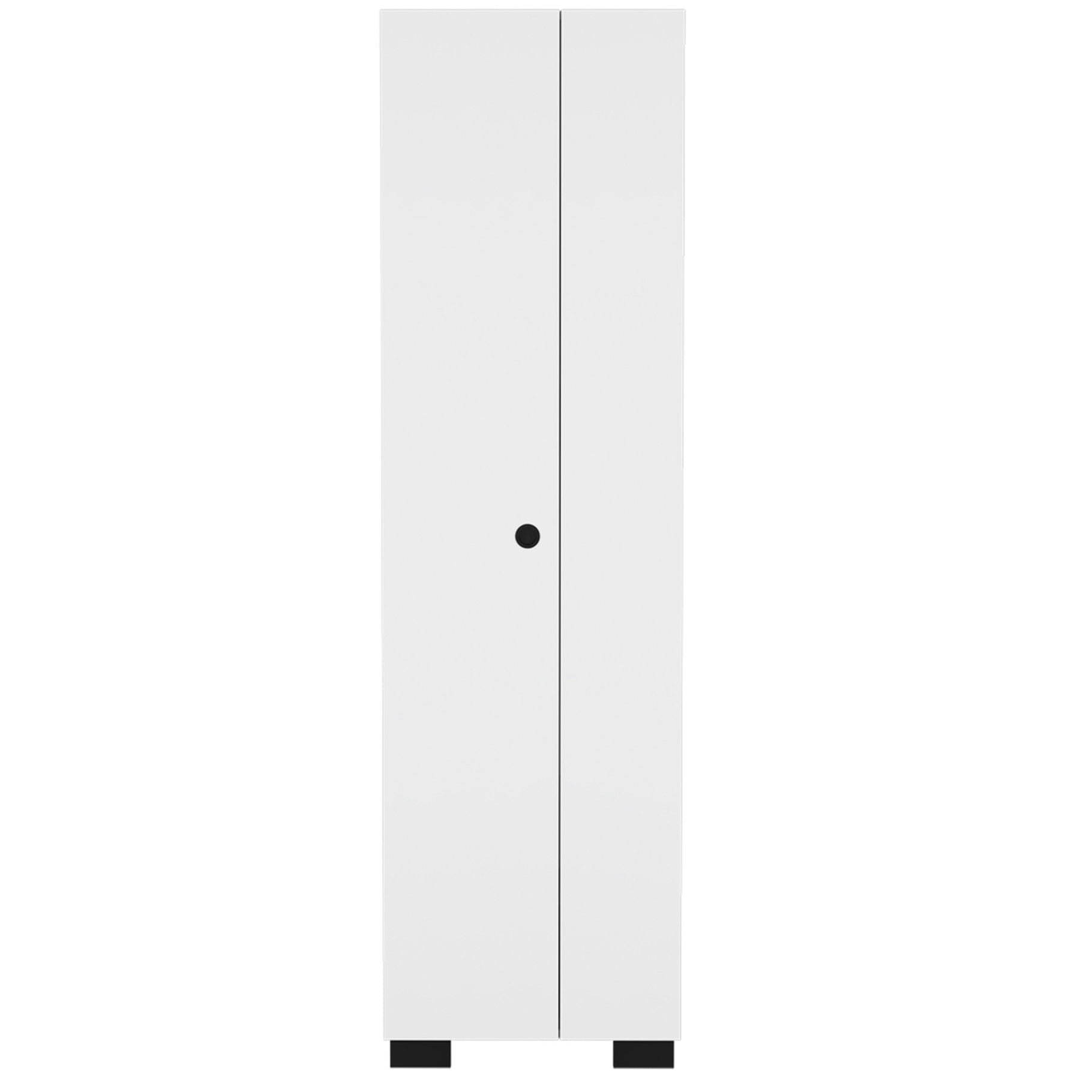 Double-Door Function, Side Hangers | Good for Compact Areas, Stores ...