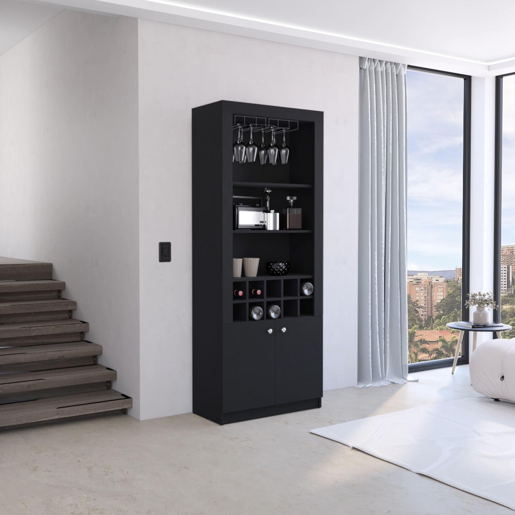 Double - Door Liquor Cabinet / In Home Bar Setup / CPSIA & TSCA ...
