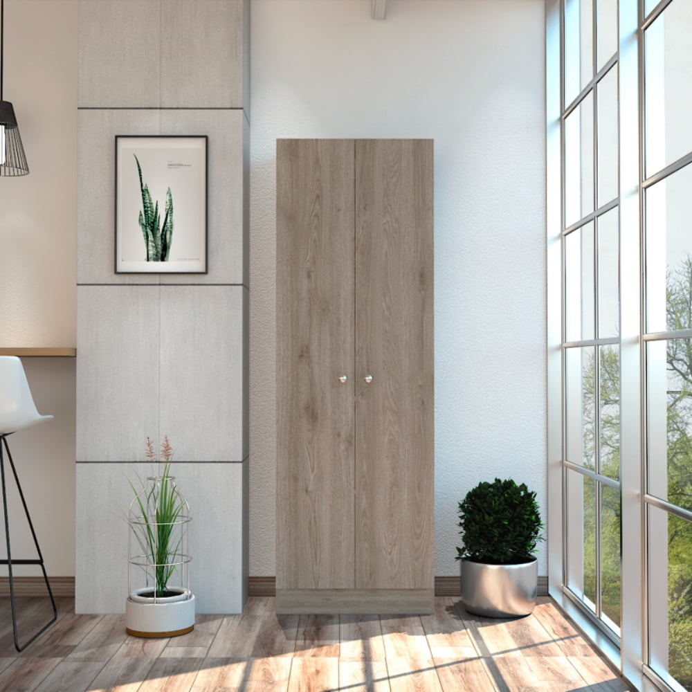 Double Door Storage Cabinet with 5 Shelves Dining Room Sideboard Buffet ...