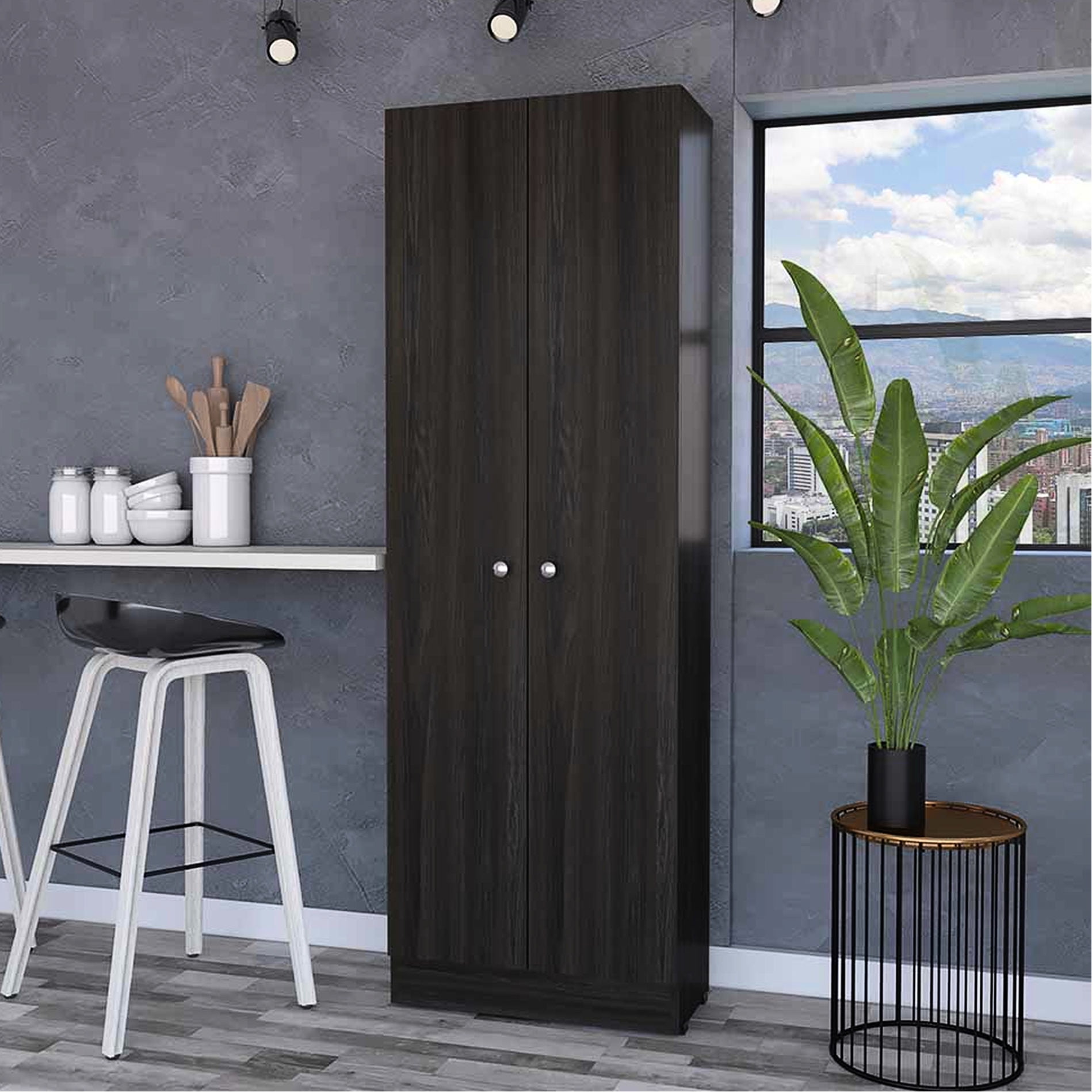 Double Door Storage Cabinet | Ideal for Kitchen Organization | Made of ...