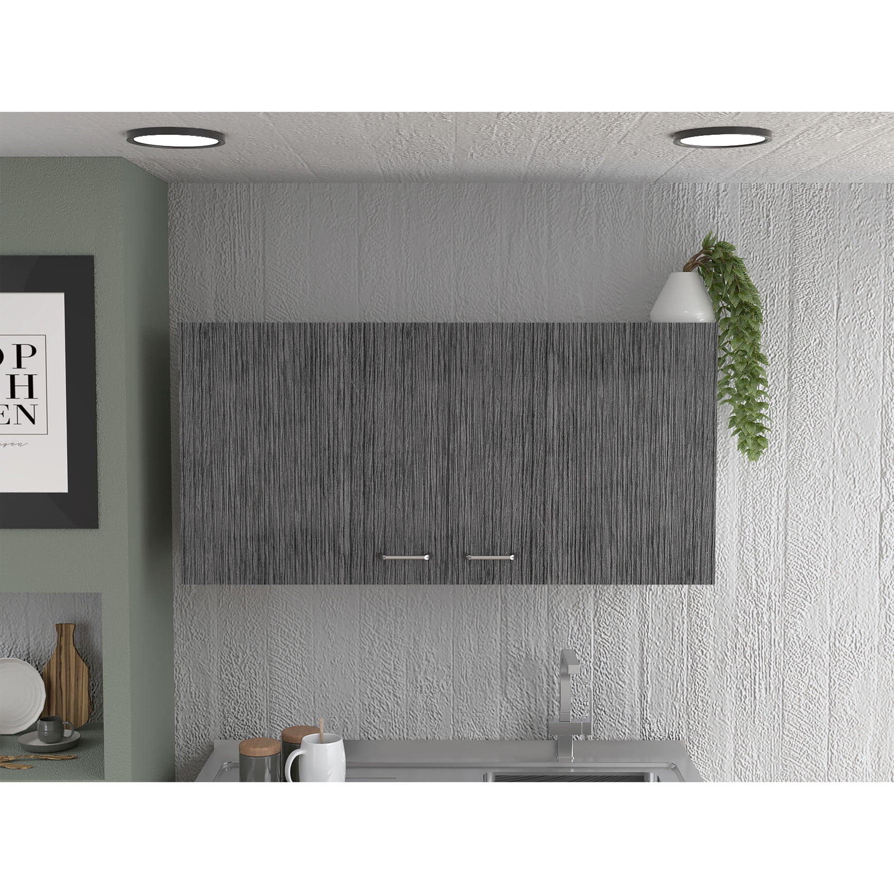 Double - Door Wall Cabinet - Instant Wall Storage - Laundry Room ...