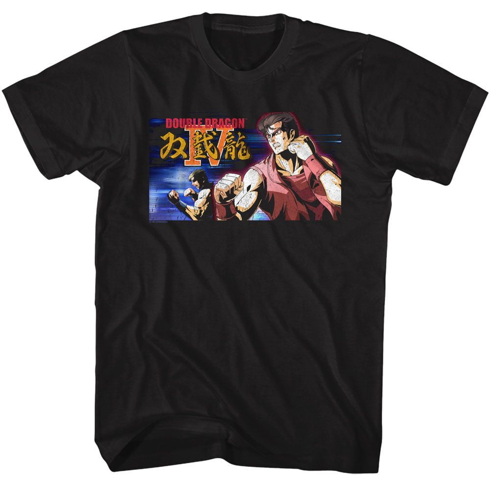 Double Dragon IV Arcade Cover Shirt - Walmart.com