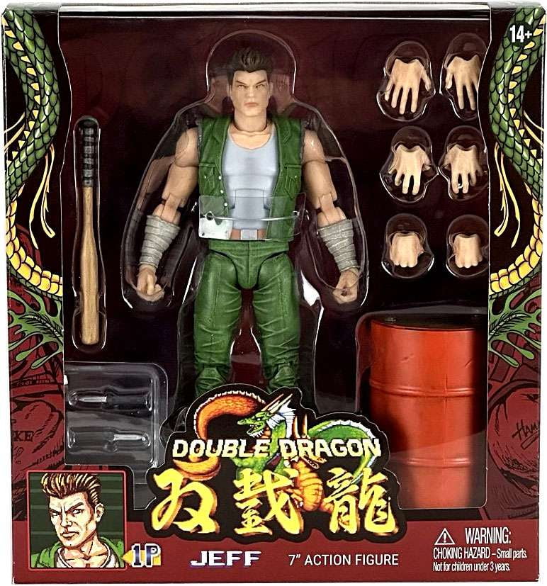 Double Dragon Jeff Deluxe Action Figure - Walmart.com