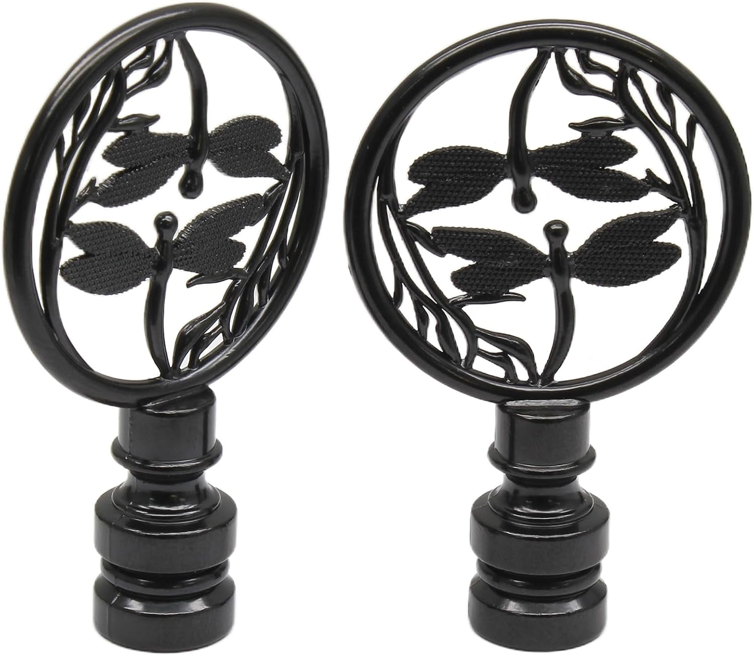 Double Dragonflies Lamp Finial,Decorative Finial for Lamp Shades ...