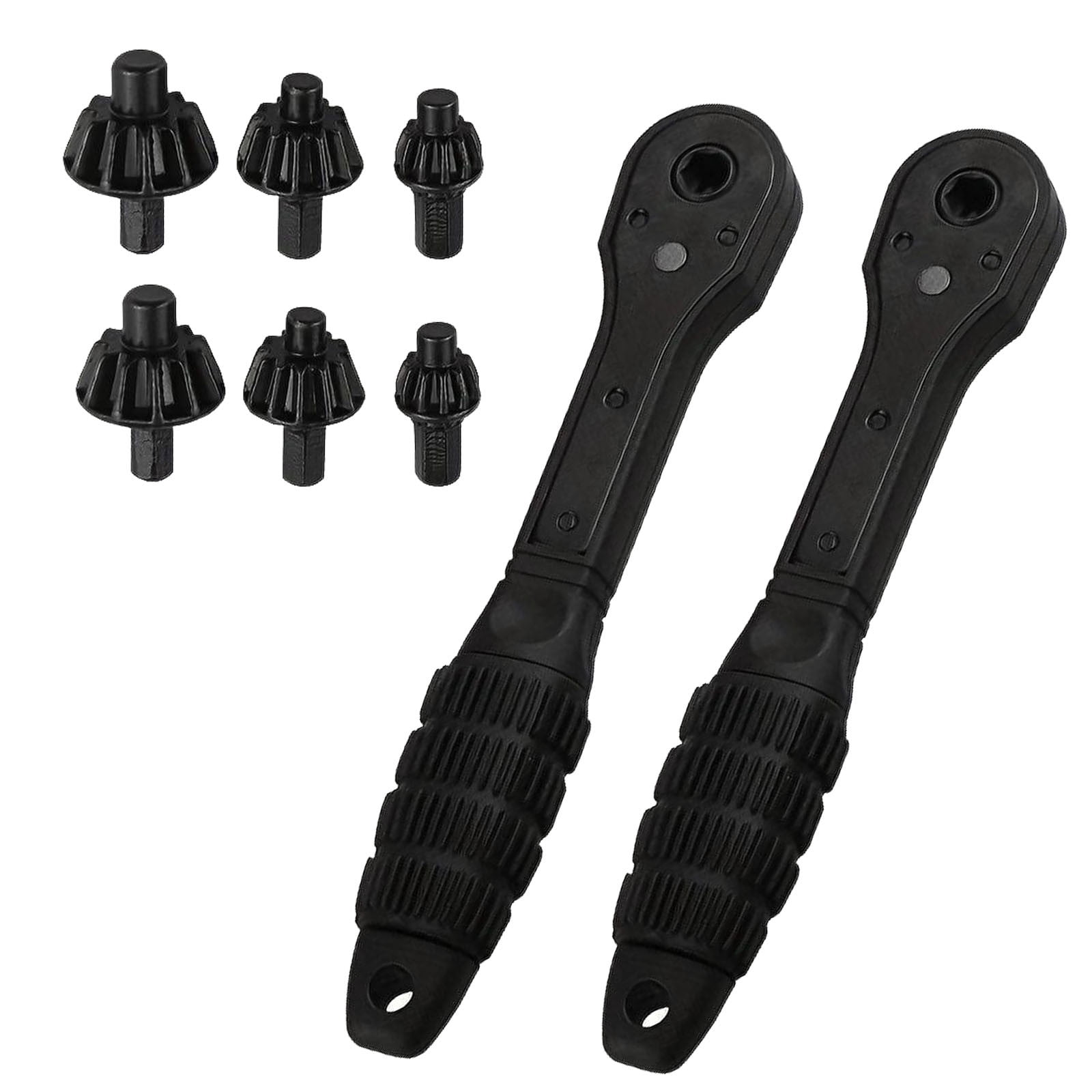 Double Drill Chuck Ratchet Wrench, 3-in-1 Universal Ended Ratchet Drill ...