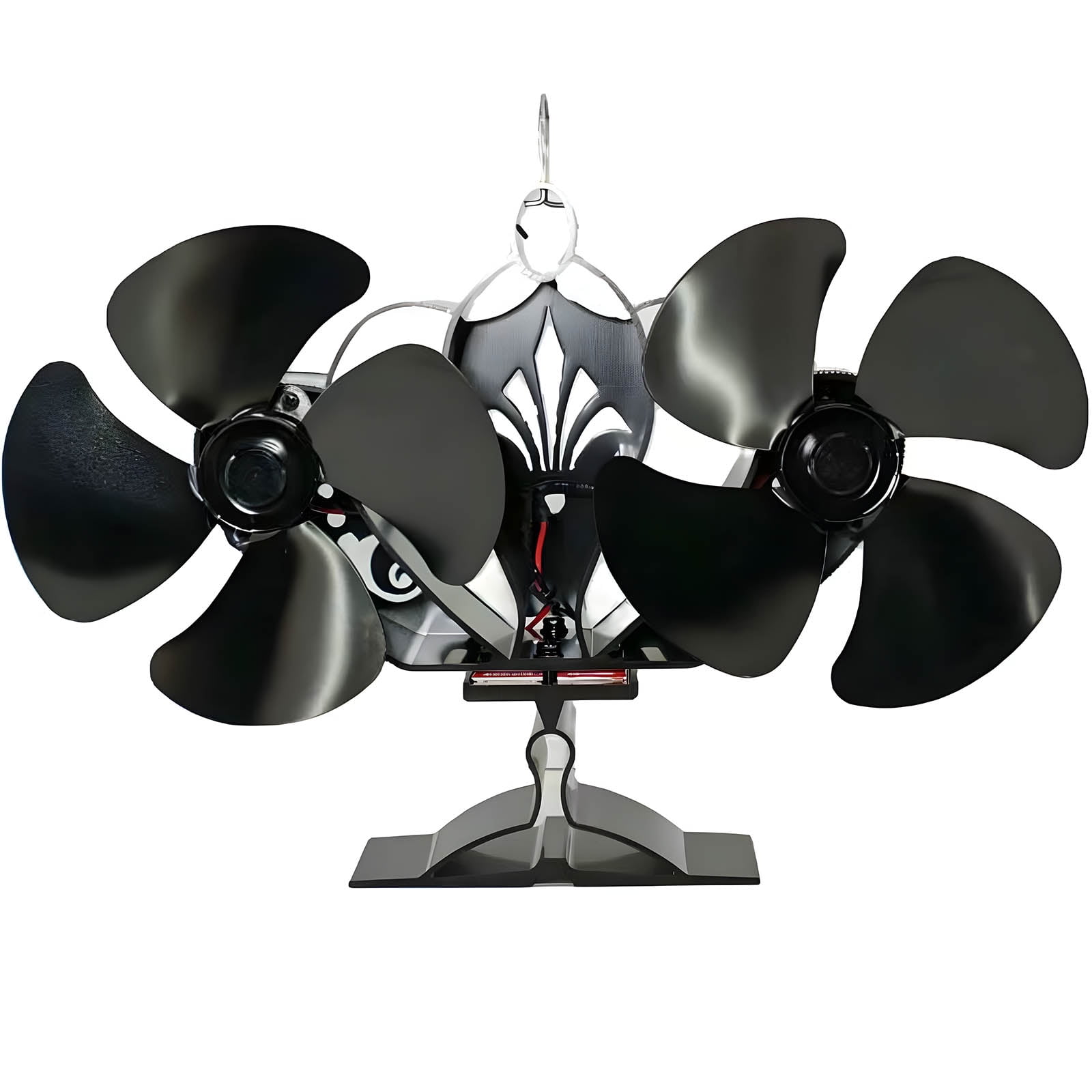 Double Driveshaft Warm Distribution Fan For Fireplaces Heat Powered ...