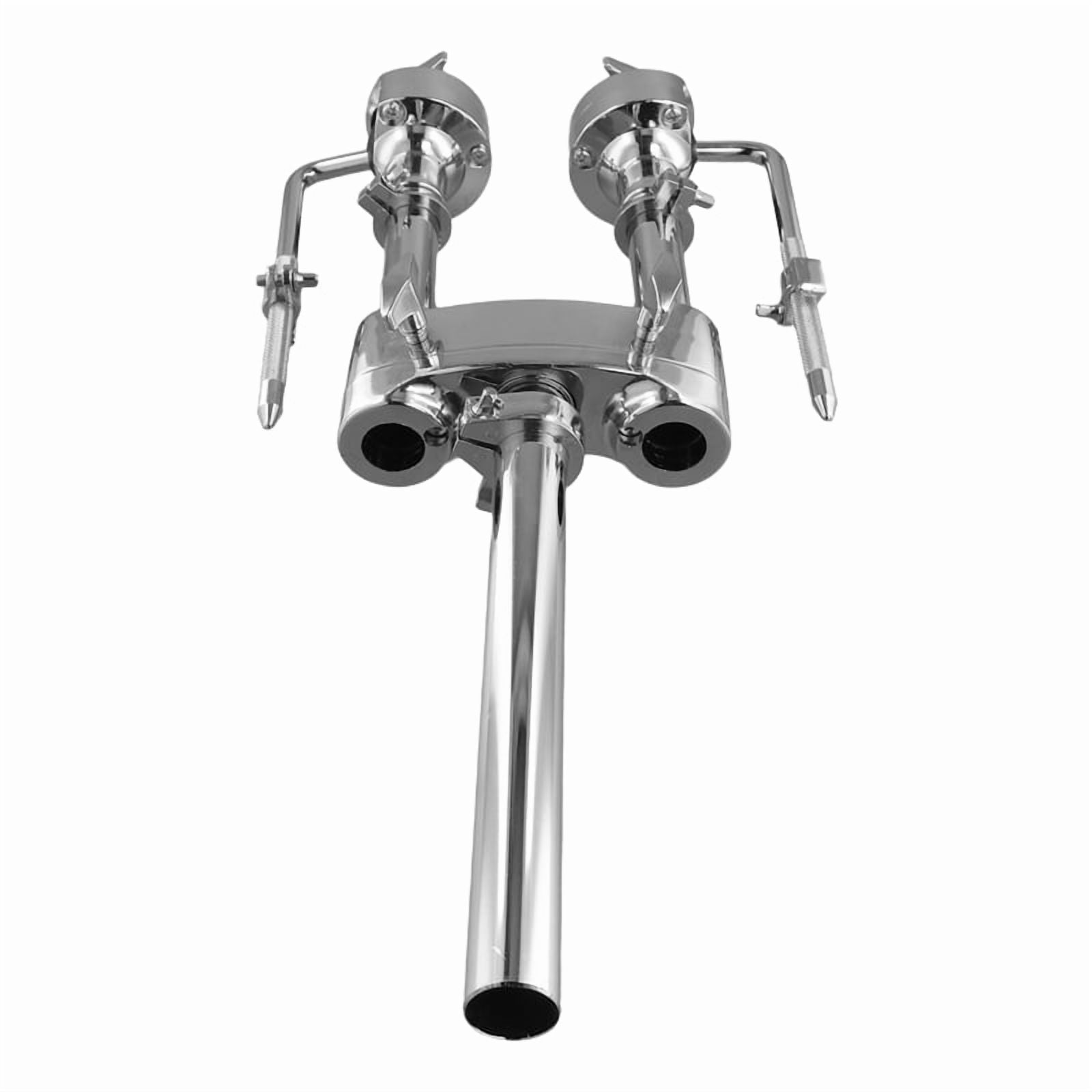 Double Drum Holder Bracket Drum Mount Stand for Drummer Percussion Drum ...