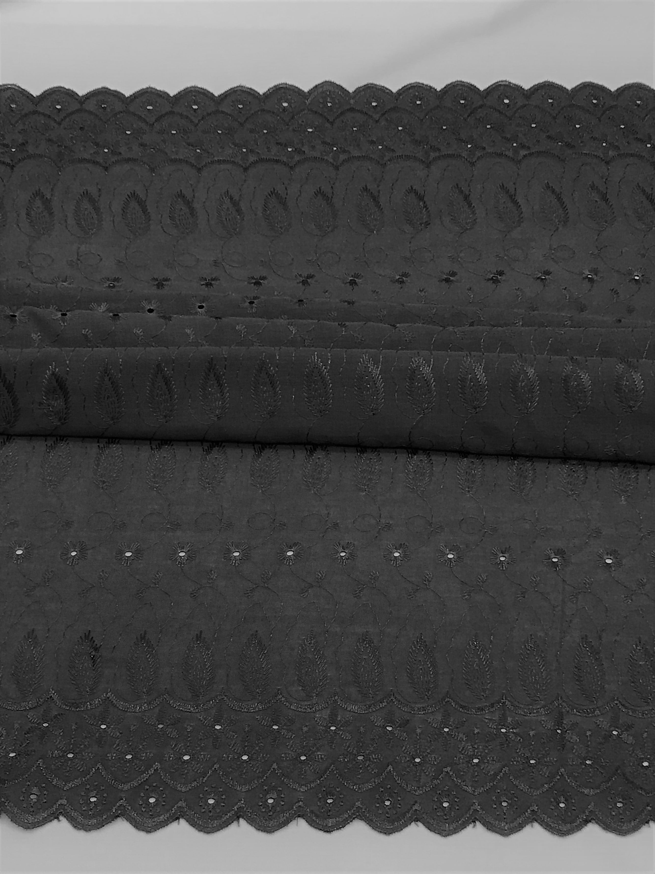 Double Edge Eyelet Broadcloth, 42" Wide, Sells by the Yard from Sal Tex ...