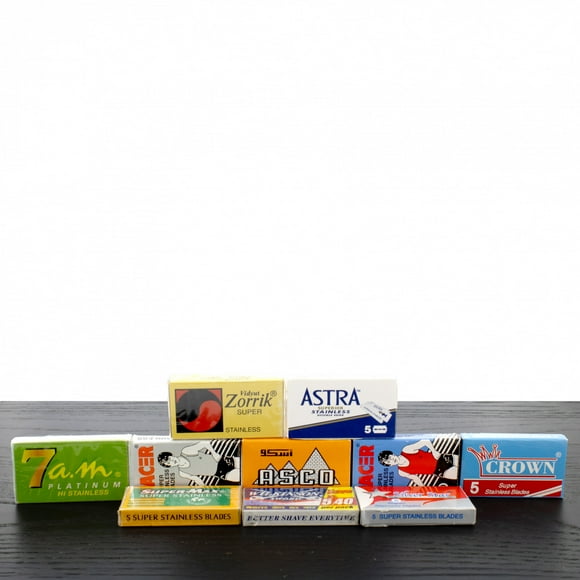 Double Edge Razor Blades Sampler