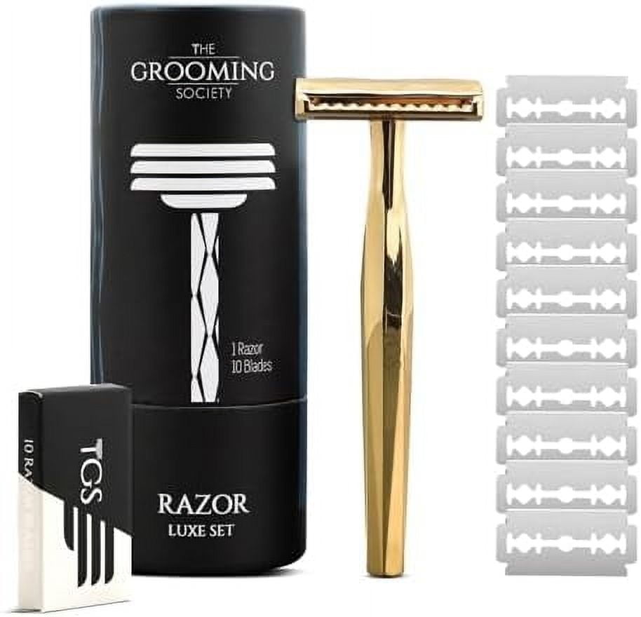 Double Edge Safety Razor, Classic for Men and Women, Reusable Safety ...