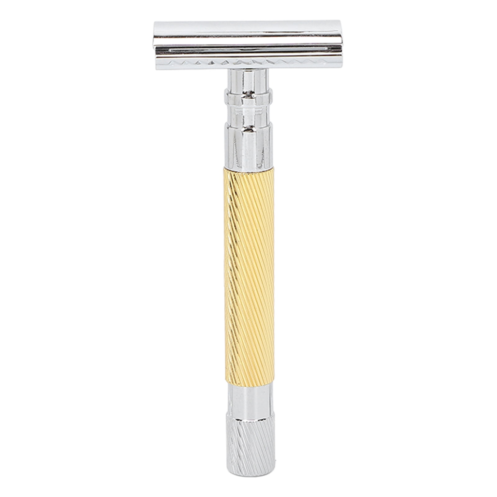 Double Edge Safety Razor Long Handle Zinc Alloy Manual Safety Razor Men ...