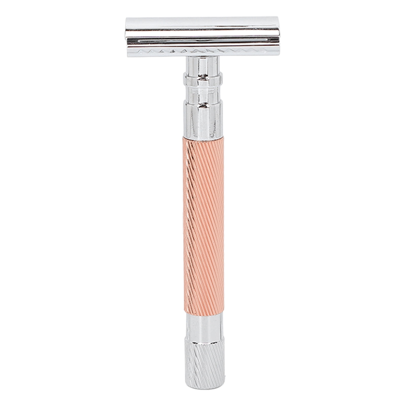 Double Edge Safety Razor Long Handle Zinc Alloy Manual Safety Razor Men ...