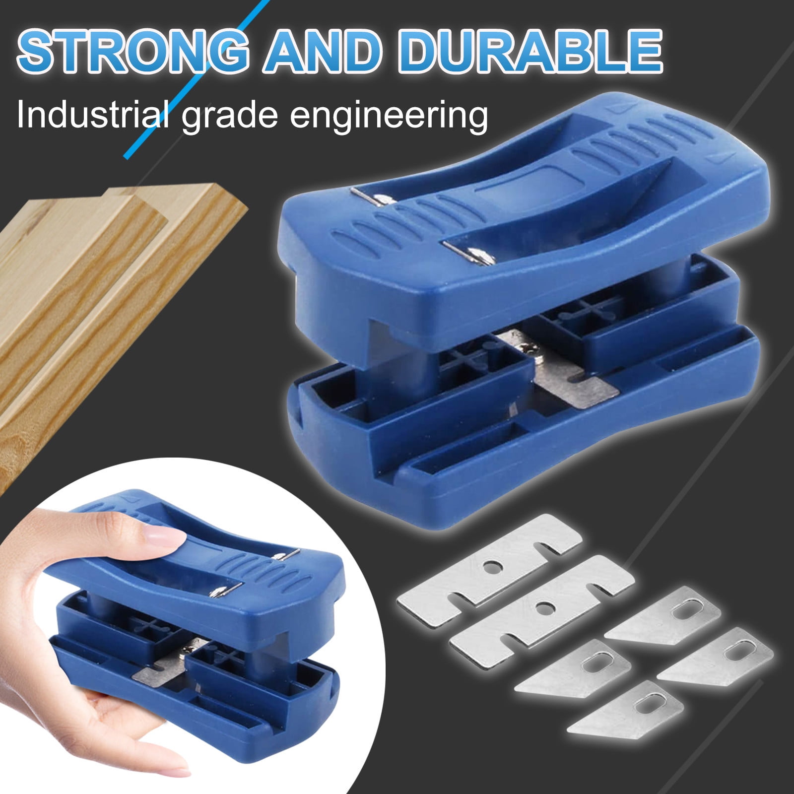 Double Edge Trimmer Manual Trimming Woodworking Tool Edge Banding ...