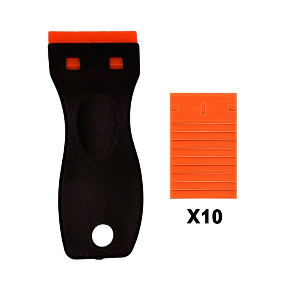 Double Edged Plastic Blades,Sticker Remover Tool,Glass Sticker Remover ...