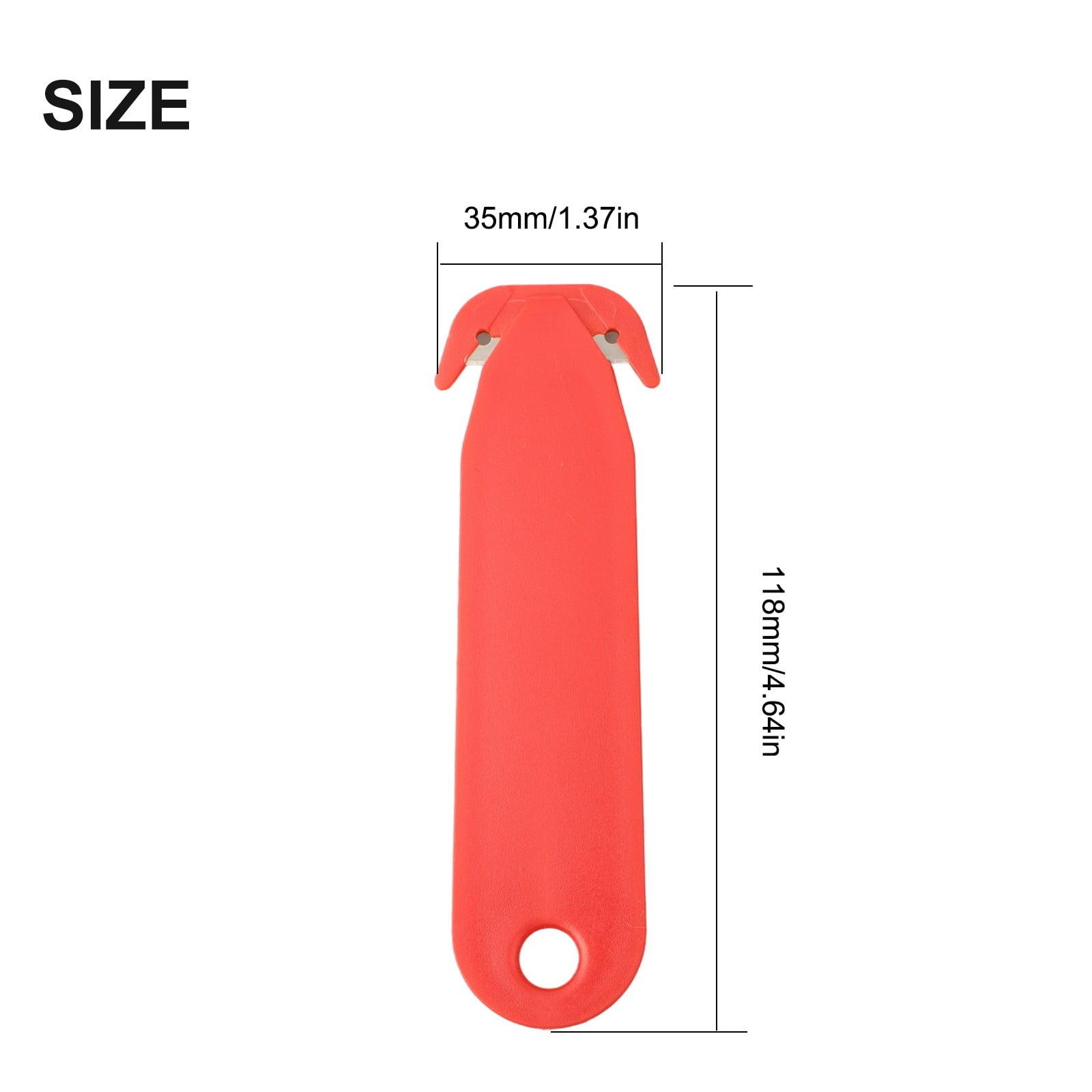 Double-Edged Safety Box Cutter Blade Multi Tool Film Cutting Art Paper ...