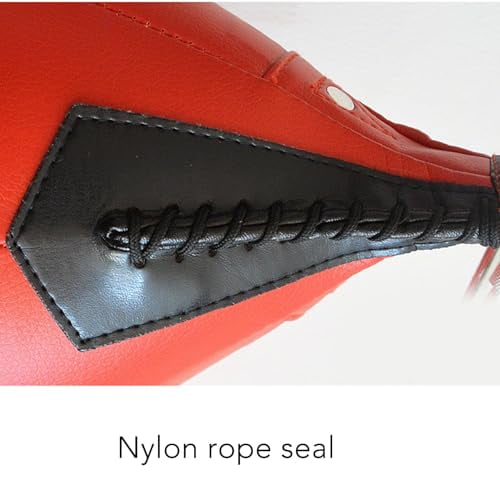 Double End Punching Ball, PU Leather Speedbag Pear Hanging Speed ...