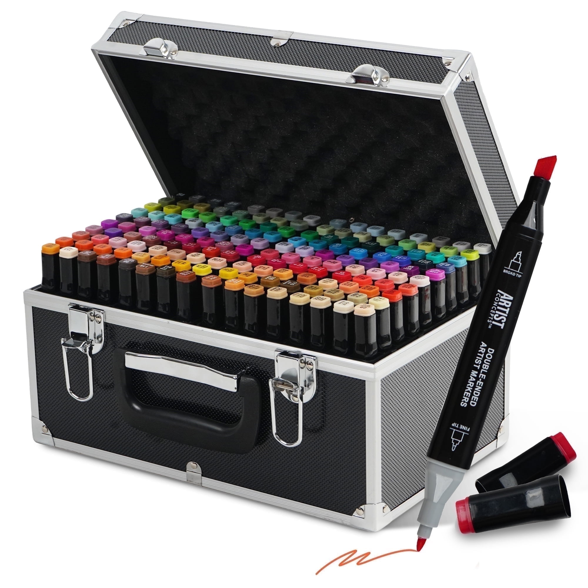 Artist Concepts Double Ended Alcohol Markers Dual Tip Markers with ...