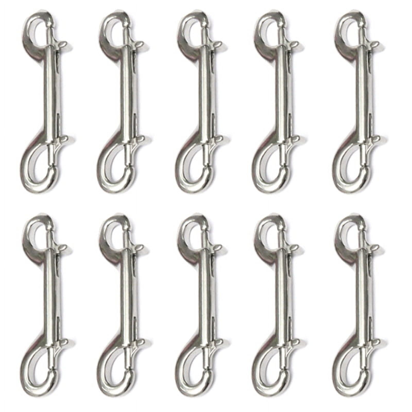 Double Ended Bolt Snap Hook, 10 Pack 3-1/2 Inch Double End Trigger ...