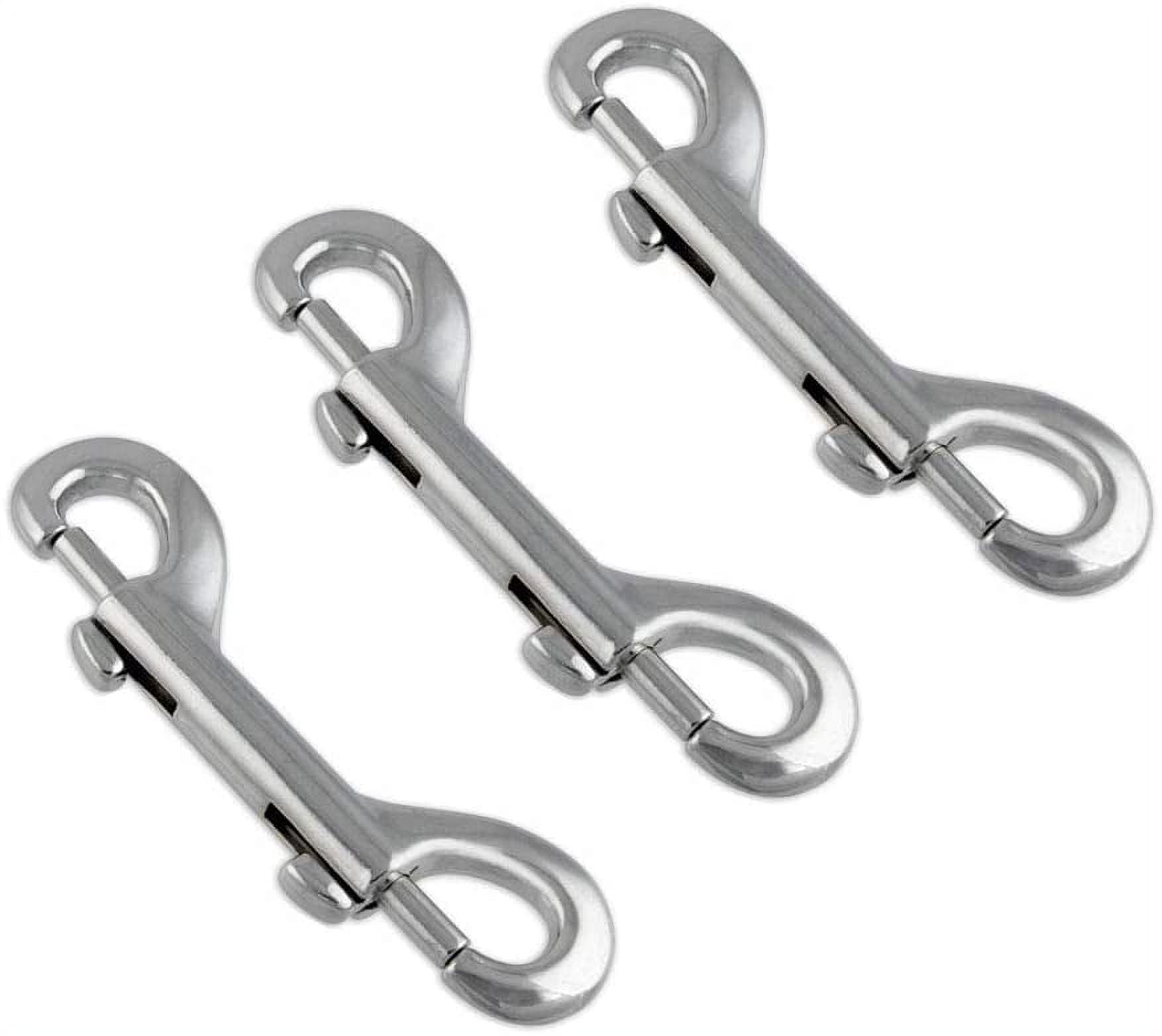 Double Ended Bolt Snap Hook 3 2.5Inches Long Nickel Plated Snap Bolt ...