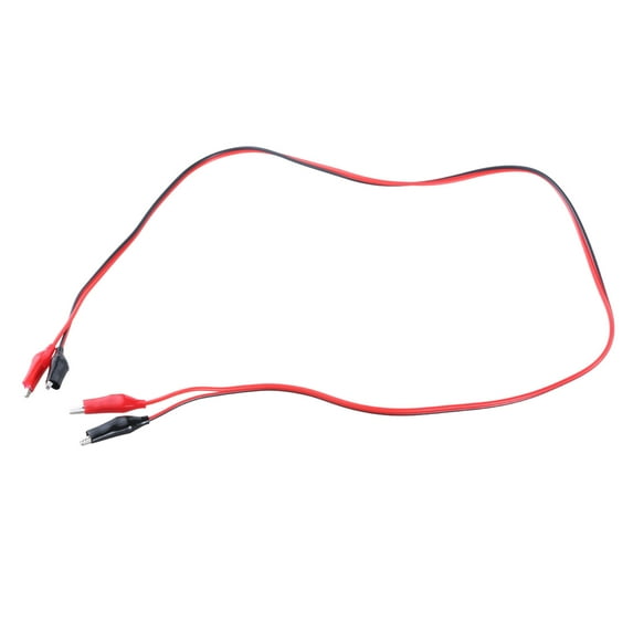 Double Ended Clip Set Electric Wire Power Cable for Lab Experiment and ...