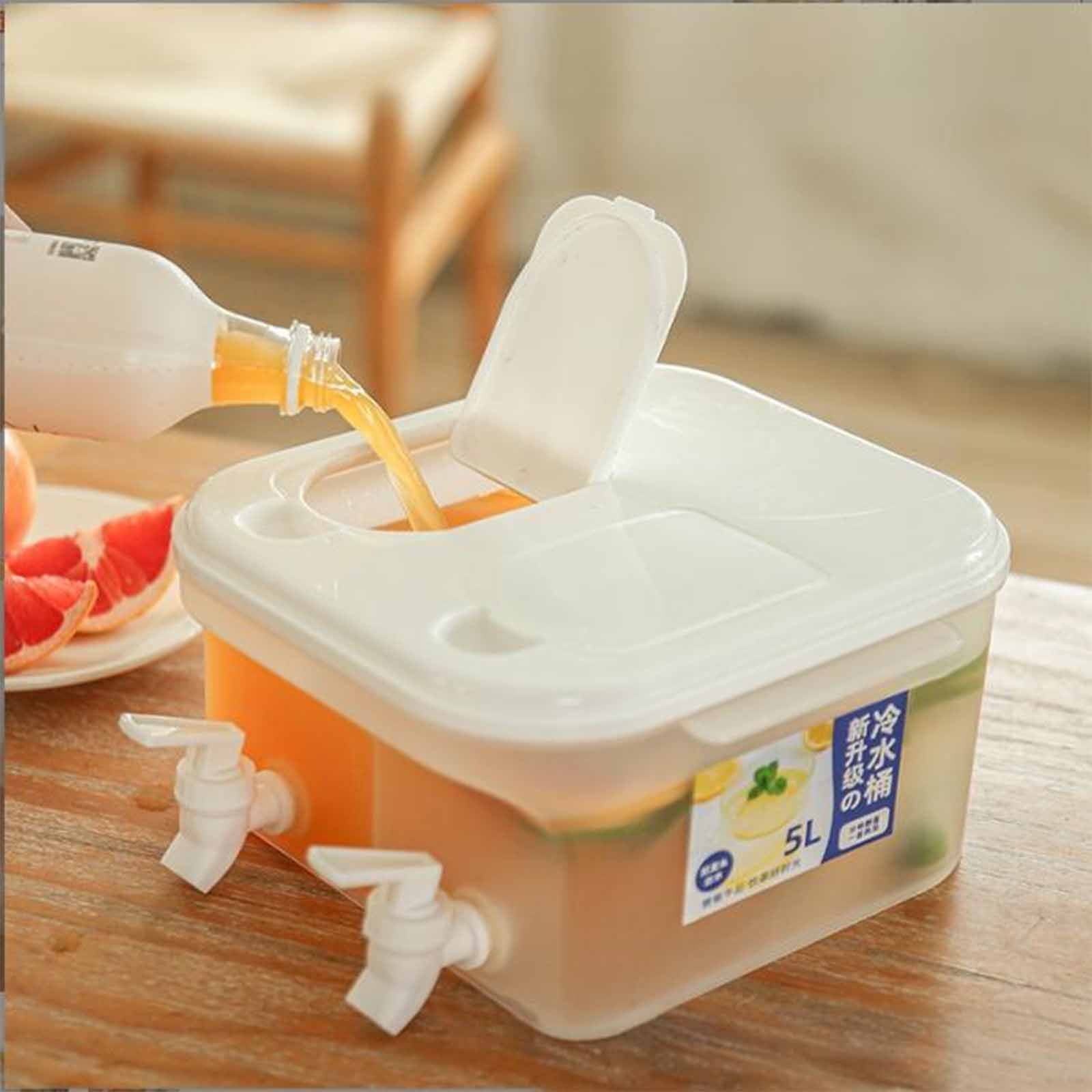 Double Ended Cold Water Kettle, 5L Flip Top Design with ...