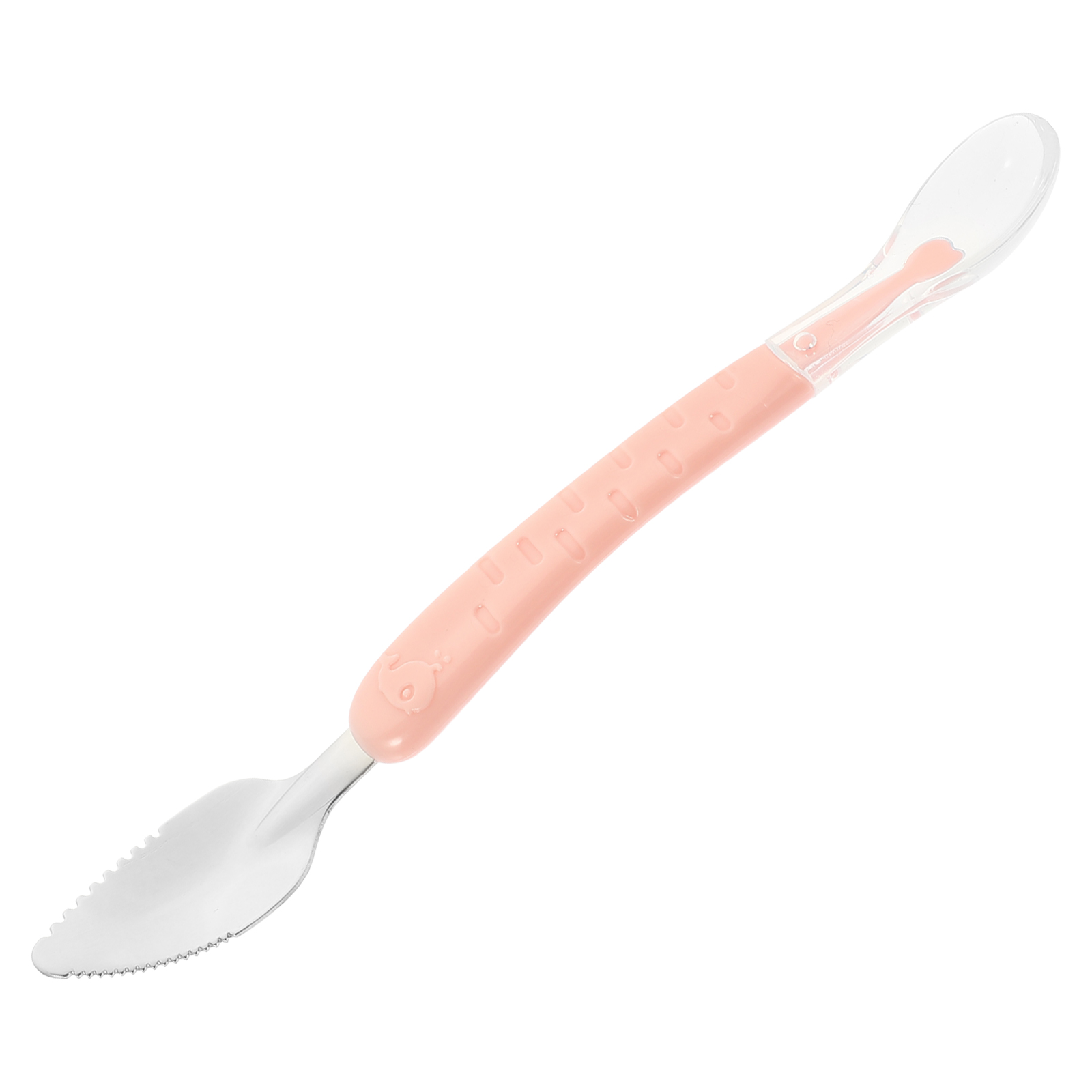 ifundom small silicone spoon Feeding Pink 1Set - Walmart.com