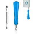 Battery Change Tool, T6 T15 Screwdriver Bit With Magnetic Tip For Ring ...