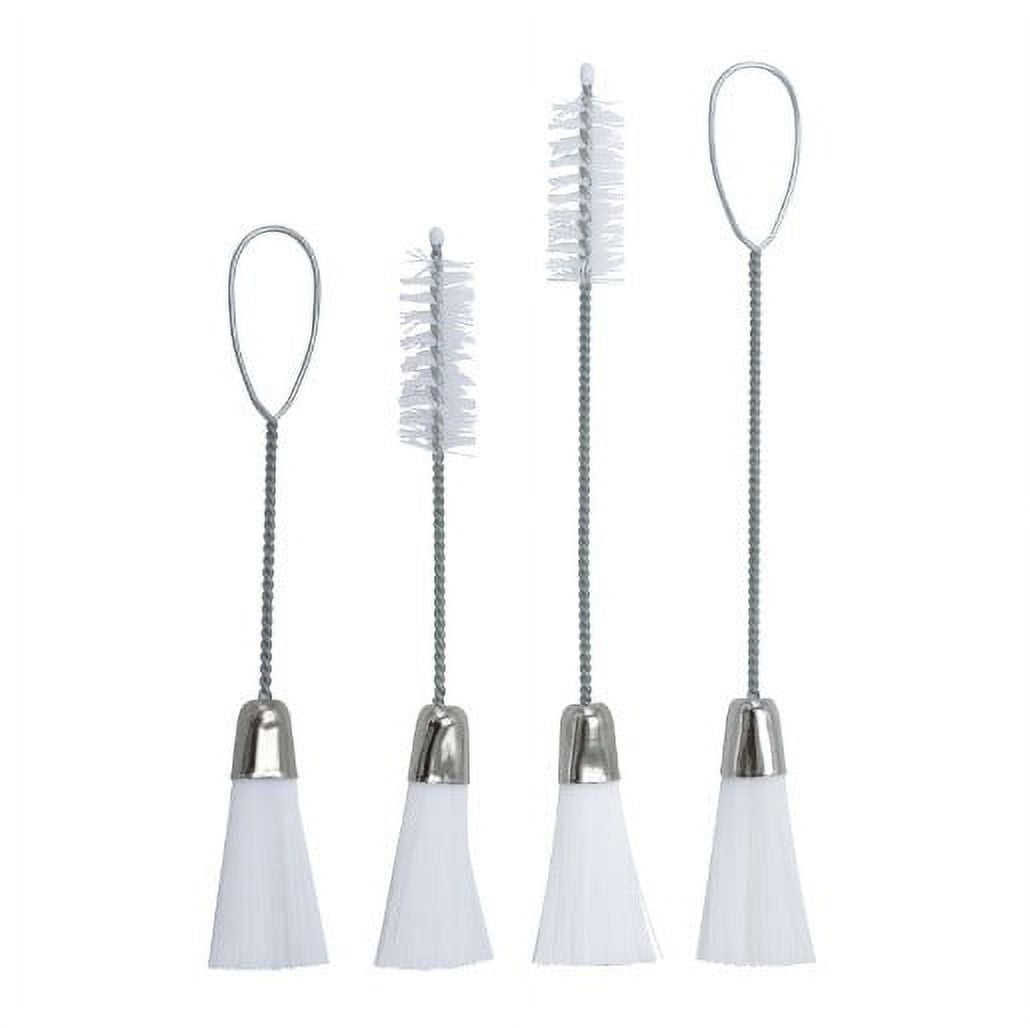 Double Ended Sewing Machine Cleaning Brush White Color Multi Functional ...