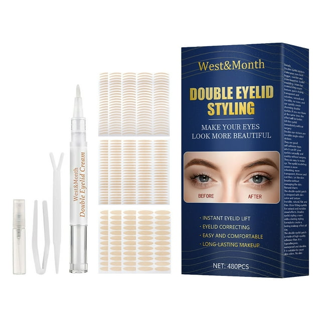 Double Eyelid Tape, Droopy Eyelid Sticker, Double Eyelid Cream, Double ...