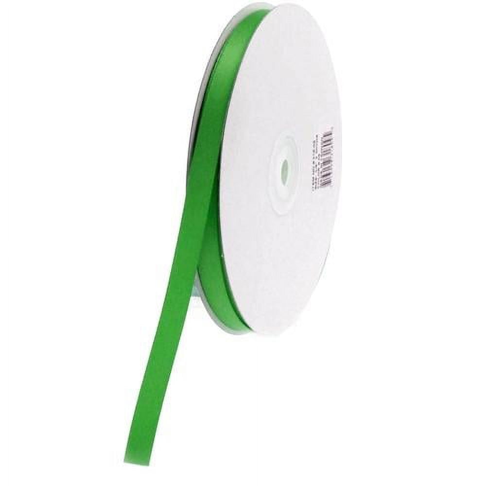 Walmart's Double Face Satin Ribbon, 1/4-Inch, 50-Yard, Emerald Green ...