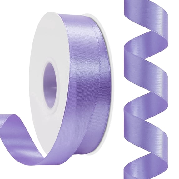 LoomJoyz Double Face Satin Ribbon 1 inch X 50 Yards,Polyester Ribbon ...