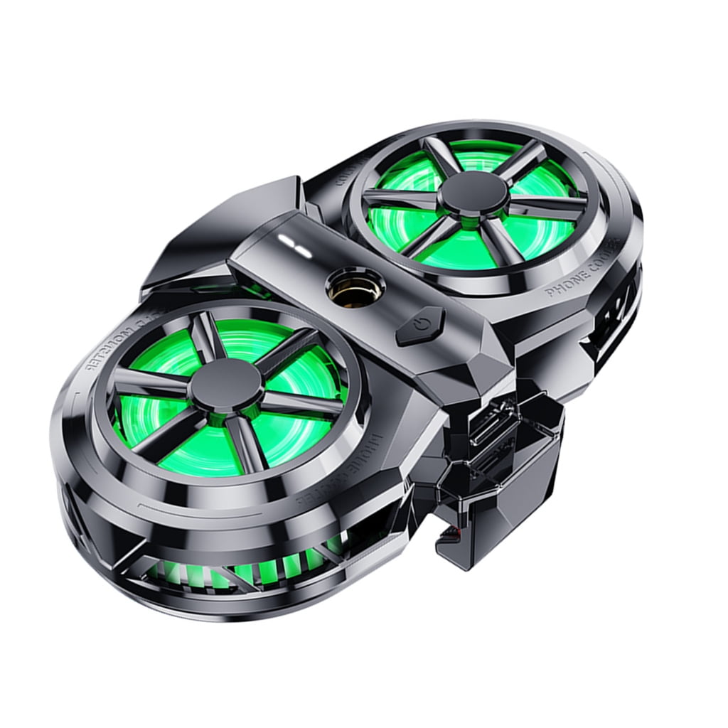 Double Fan Cooling Fan Back Clip Type Low Noise Heatsink Phone Cooling ...