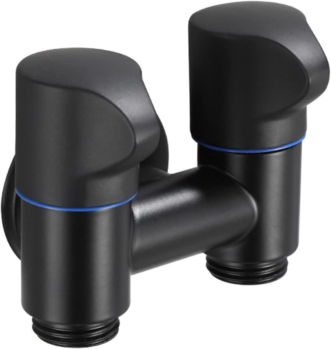 Double Faucet one in Two Out Washing Machine Faucet Splitter Double ...