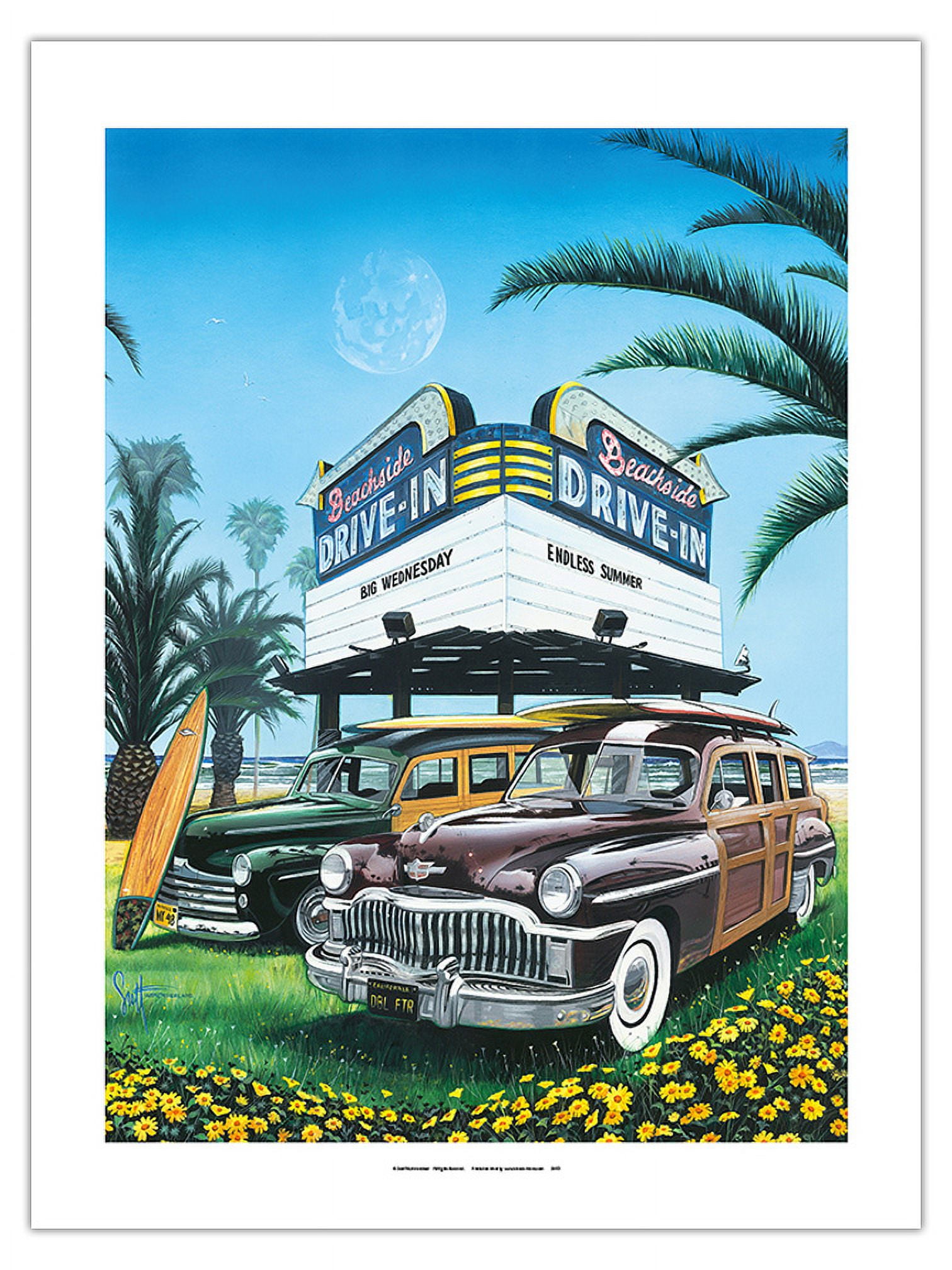 Double Feature - From an Original Color Painting by Scott Westmoreland ...