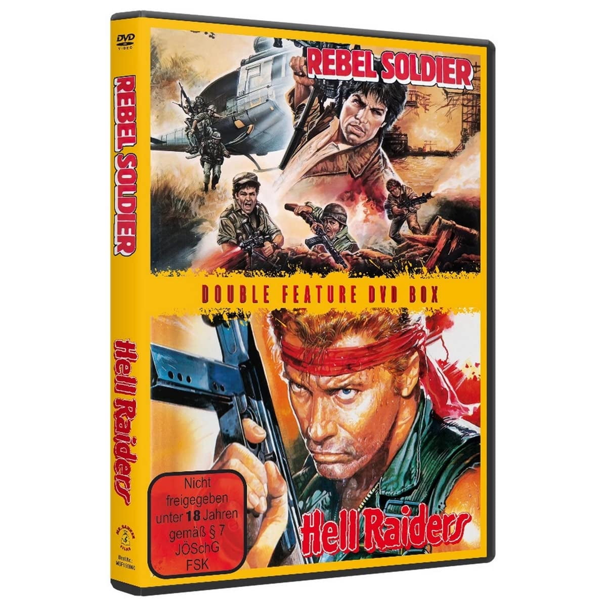 Double Feature: Rebel Soldier & Hell Raiders - Uncut (DVD) George Estregan Ernie Zarate ...