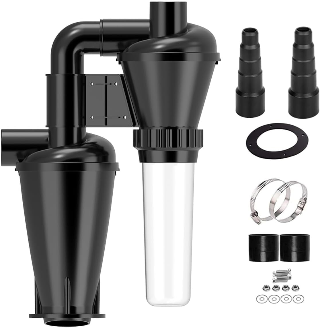 Double Filtration - Cyclone Dust Collector, OD2'' DIY Turbocharged ...