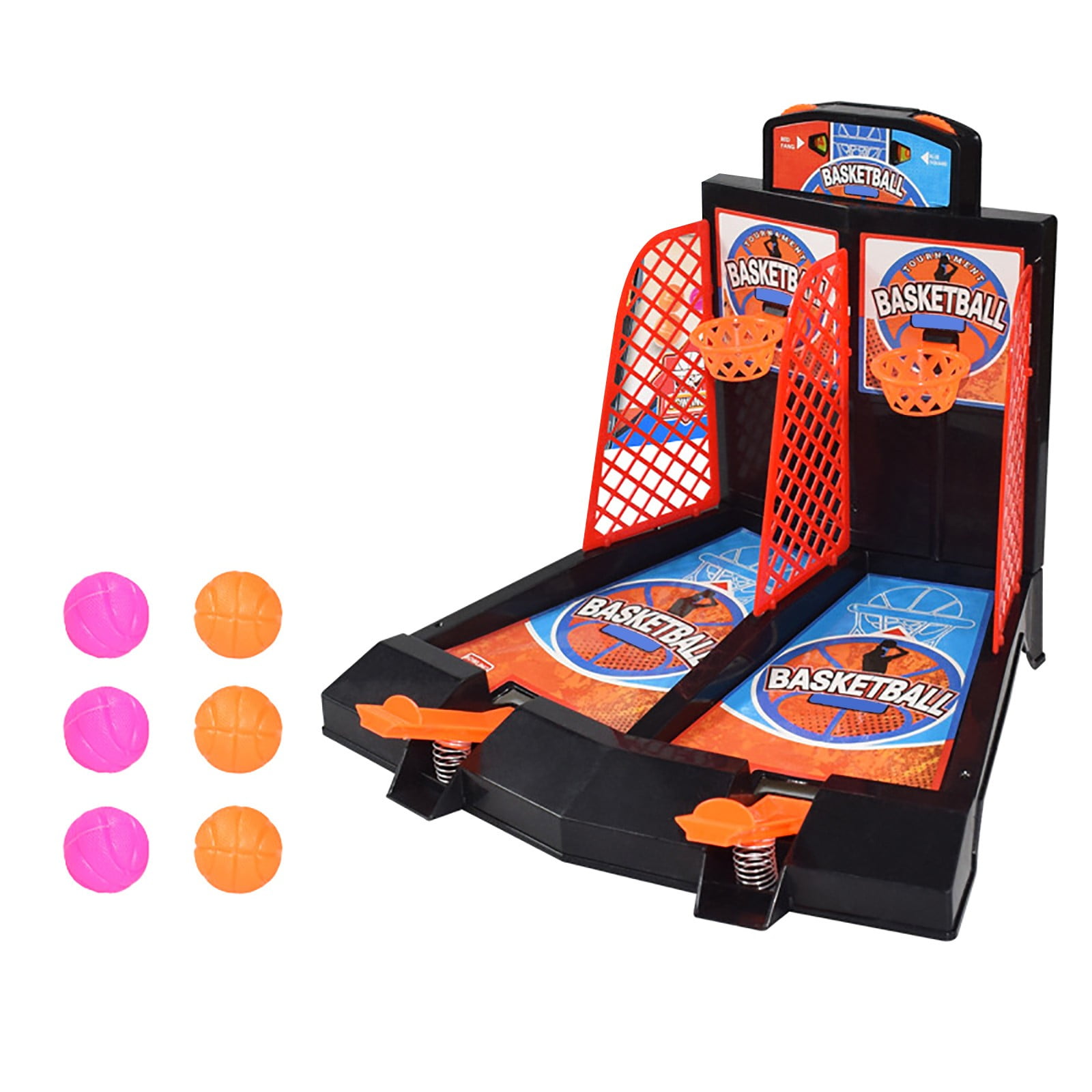 Double Finger Basketball Rack Desktop Game Fingertip Shooting Machine ...
