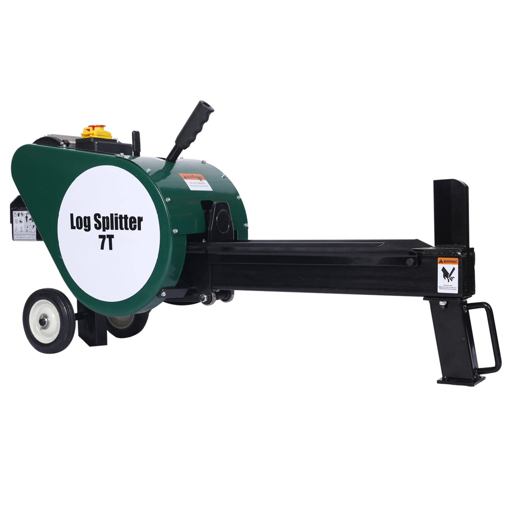 Double Flywheel Electric Log Splitter Log Splitter Electric Portable 7 ...