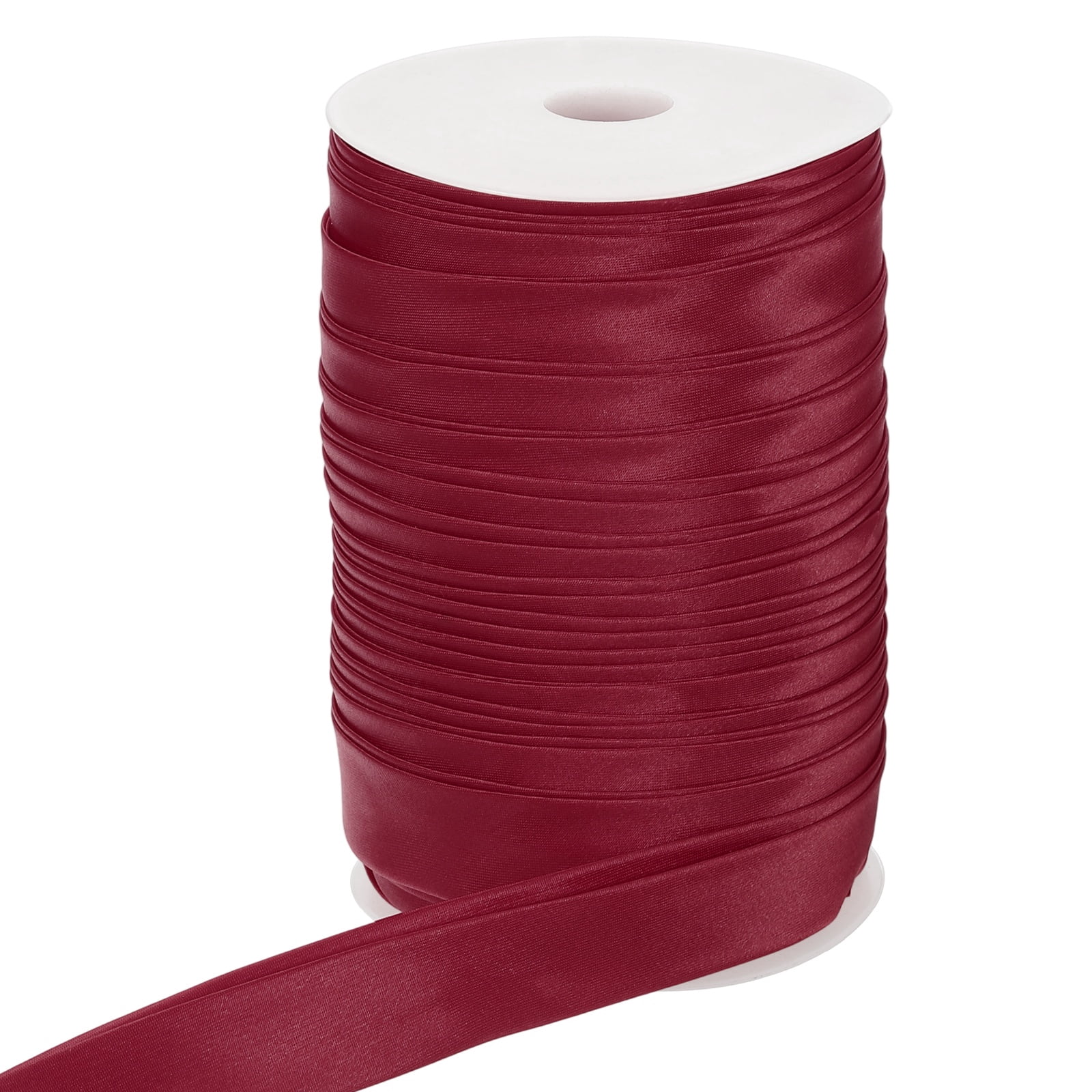 Double Fold Bias Tape, 1 Inch x 55 Yard Continuous Bulk Bias Tape Satin ...