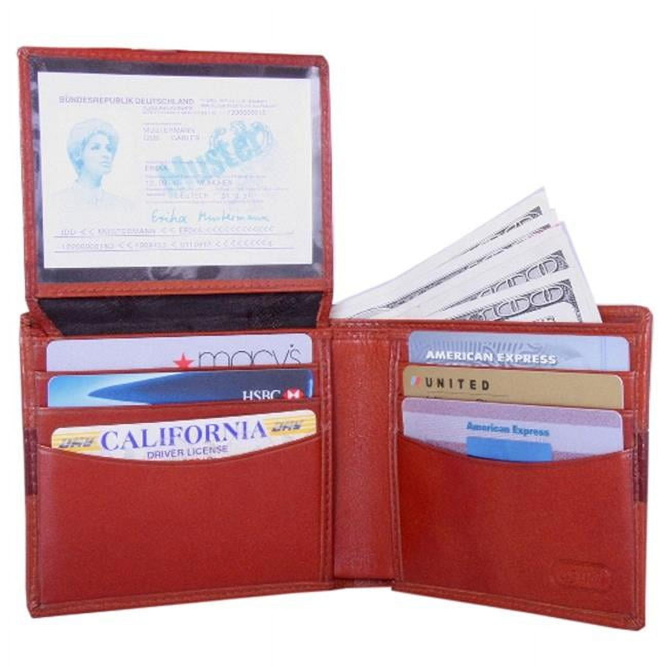 Double Fold Wallet w/ Croc Accents - Walmart.com