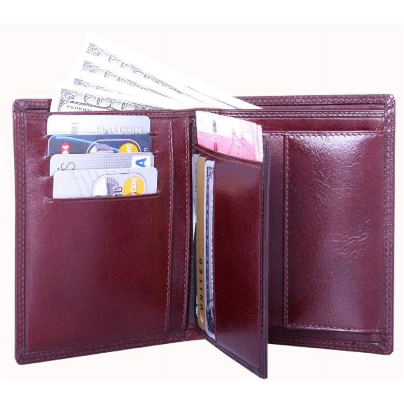 Double Fold Wallet w/ Detachable ID Window - Walmart.com